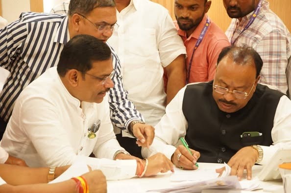 MLA Jagtap seeks approval for a spacious revenue building at Ravet ...